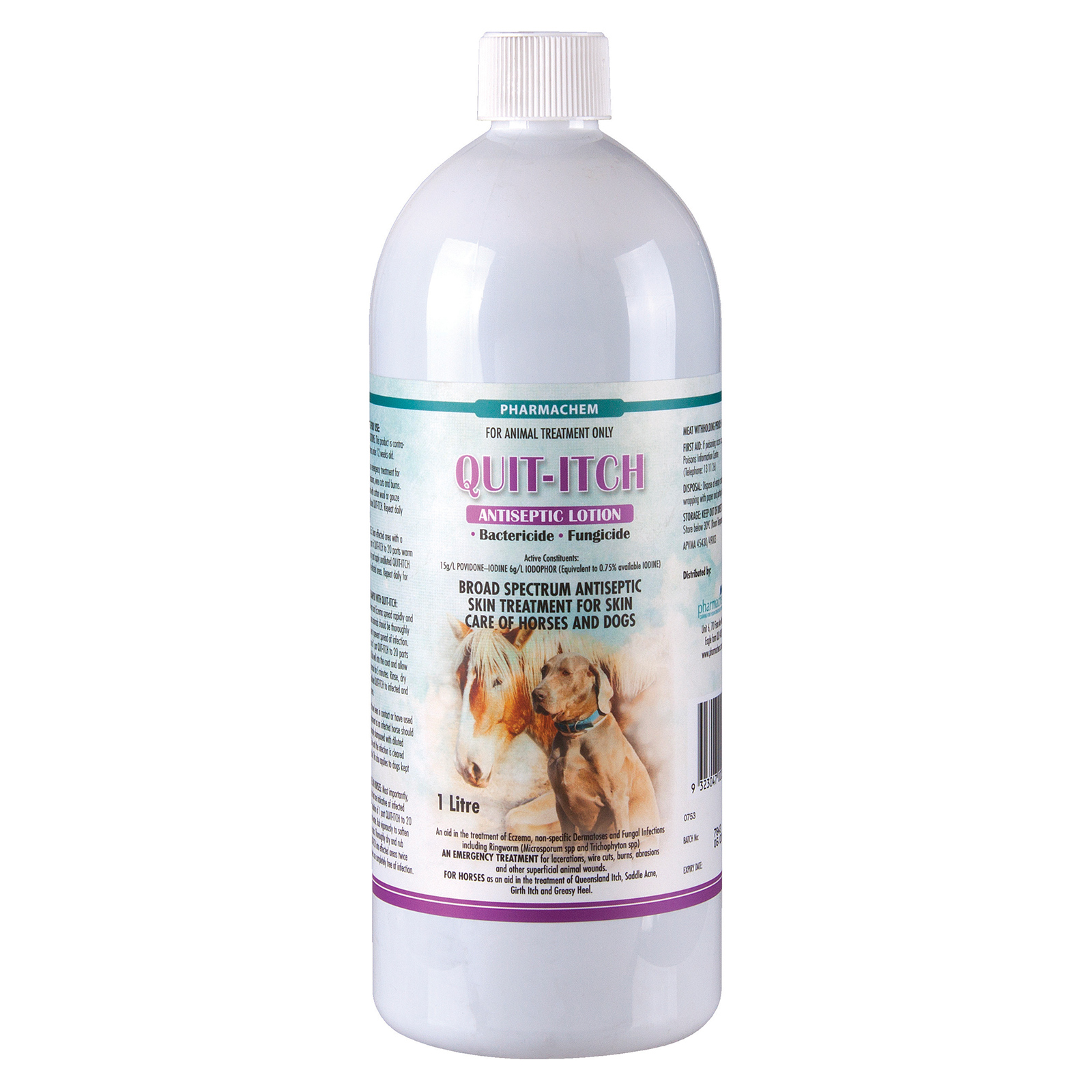 Quit Itch Lotion For Cats Dogs Horses 1L - $48.24