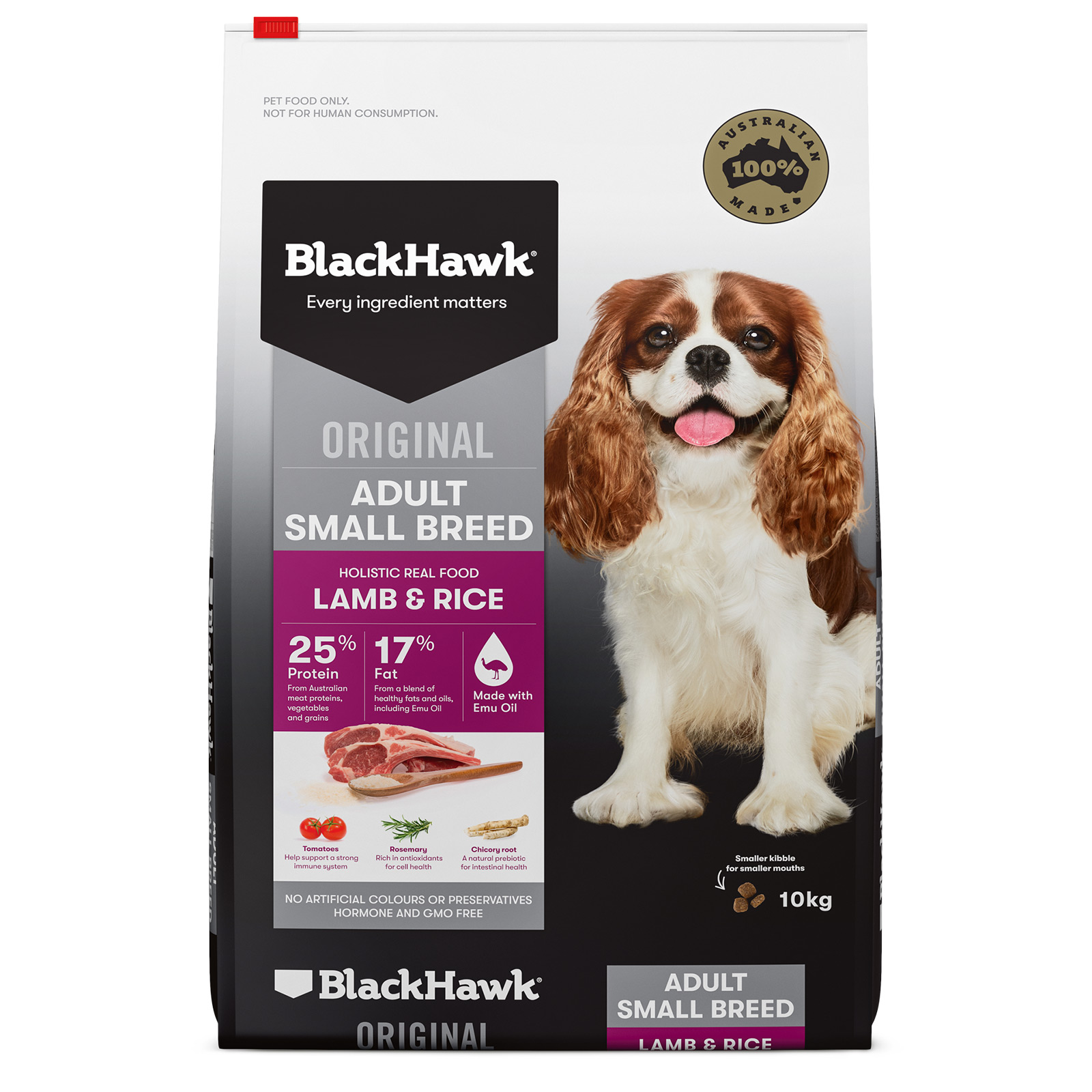Black Hawk Lamb And Rice Small Breed Adult Dry Dog Food 10kg 94 60 Black Hawk Lamb And Rice Small Breed Adult Dry Dog Food 10kg 94 60